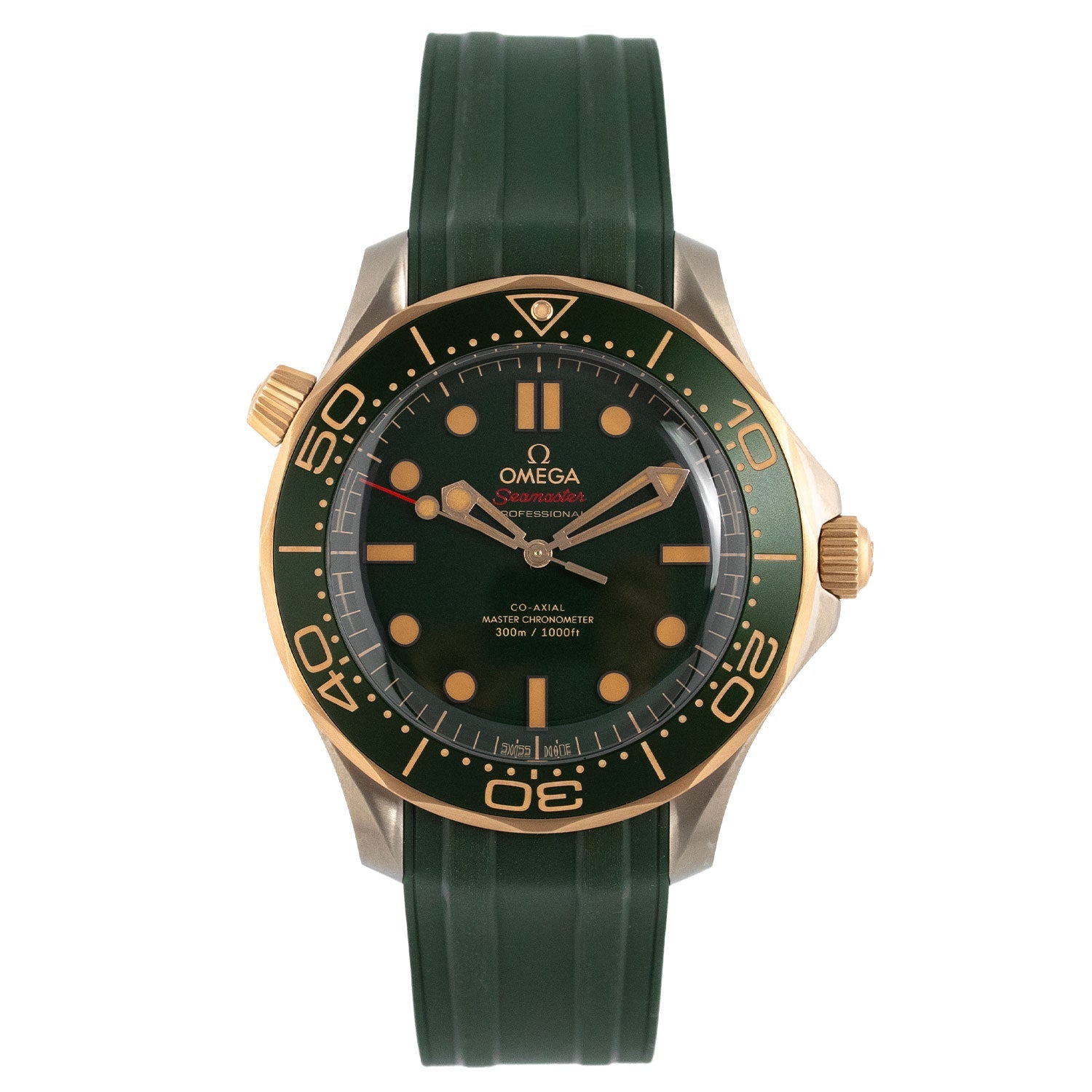 Seamaster Diver 300 M Green Dial LC100 2025 - 210.92.42.20.10.001 – US ...