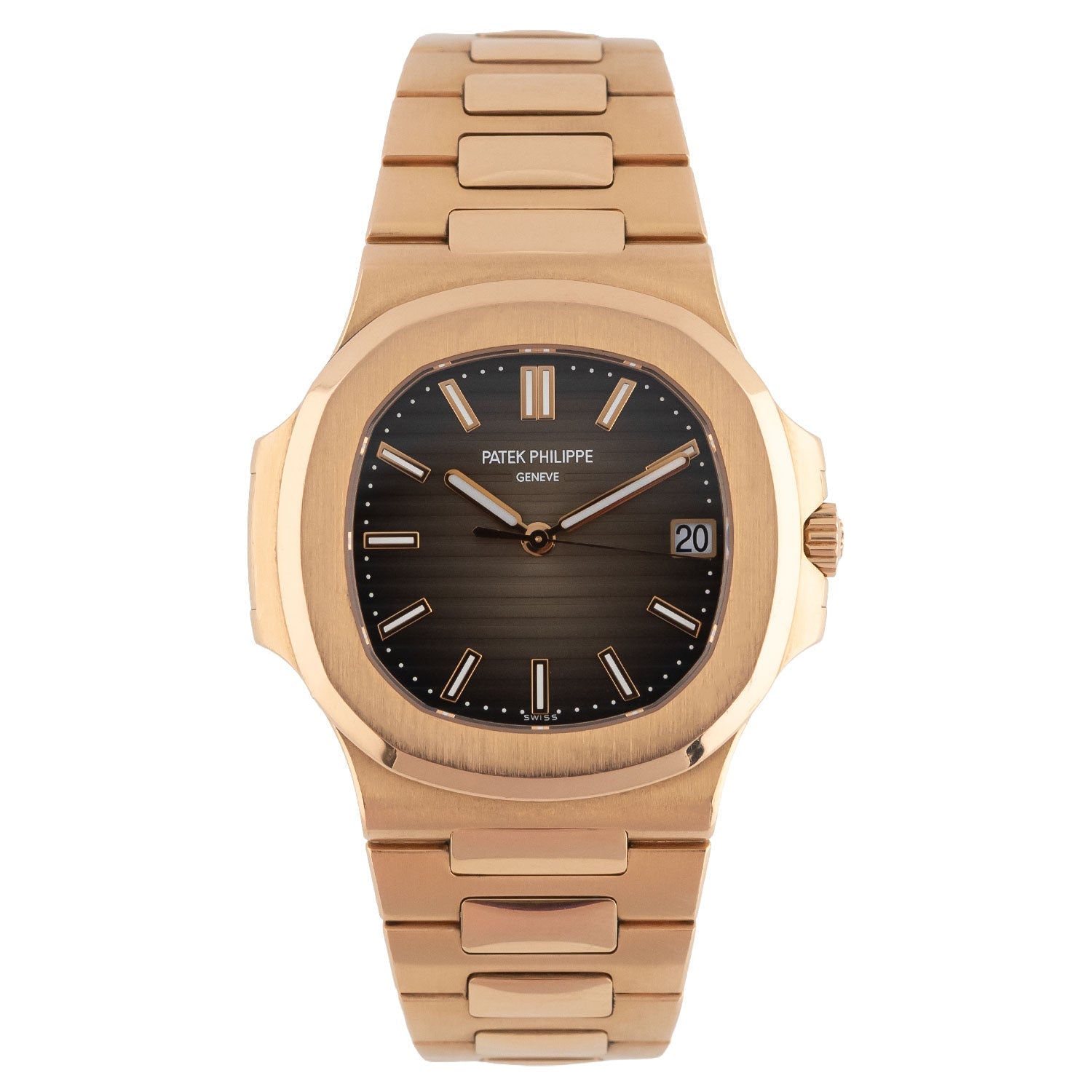 Nautilus Roségold Brown Dial 2017 LC100 - 5711R-001 – US Marc Gebauer