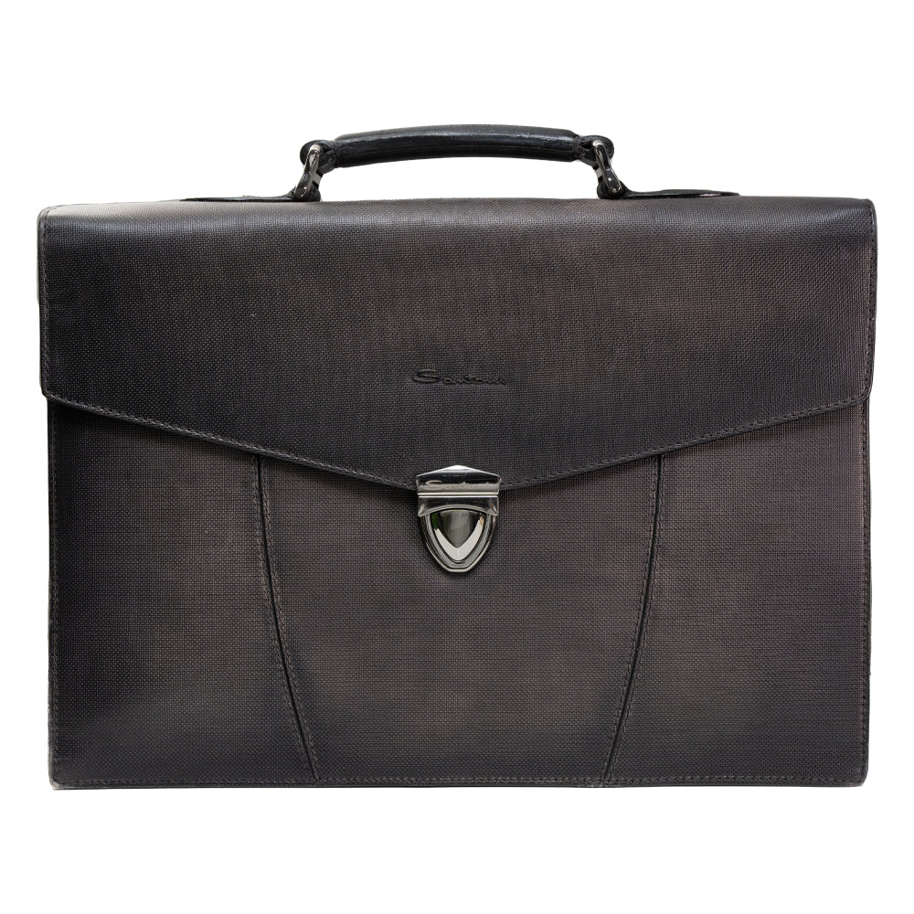 Darkbrown Briefcase - Santoni – US Marc Gebauer